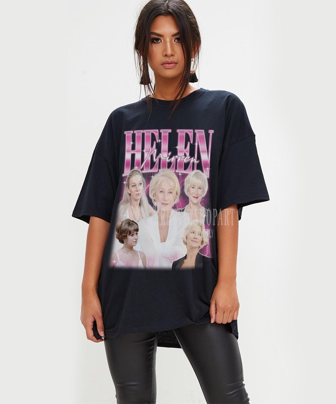 HELEN MIRREN Vintage Shirt, Helen Mirren Homage Tshirt, Helen Mirren ...