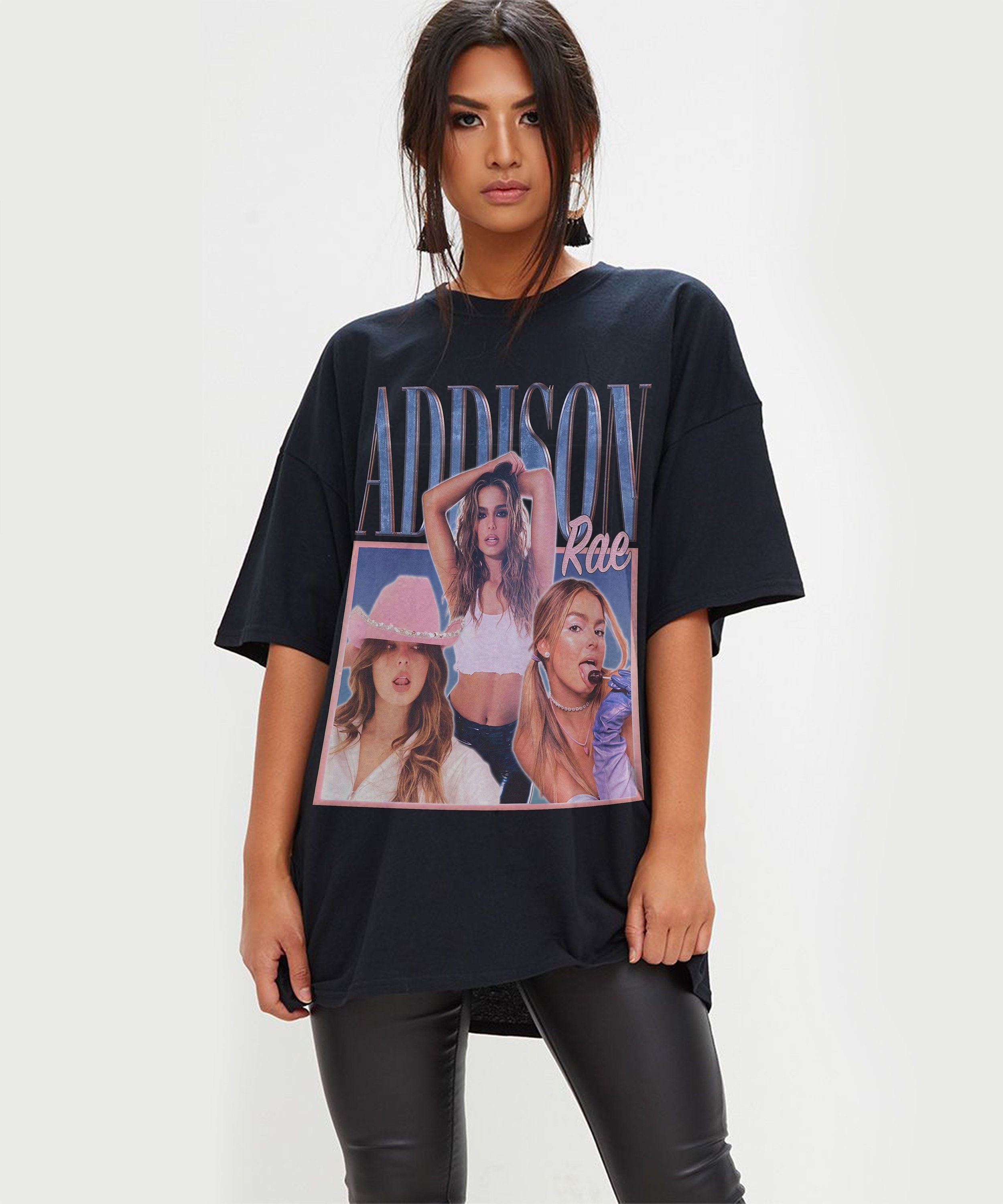 Addison Rae Vintage Retro Shirt Addison Rae Dance Hip Hop - Etsy