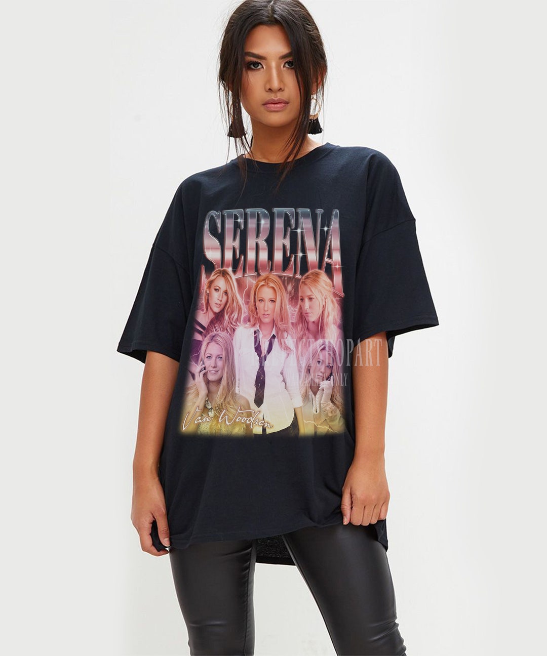 SERENA VAN WOODSEN Shirt, Serena Celia Van Der Woodsen Homage T-shirt ...