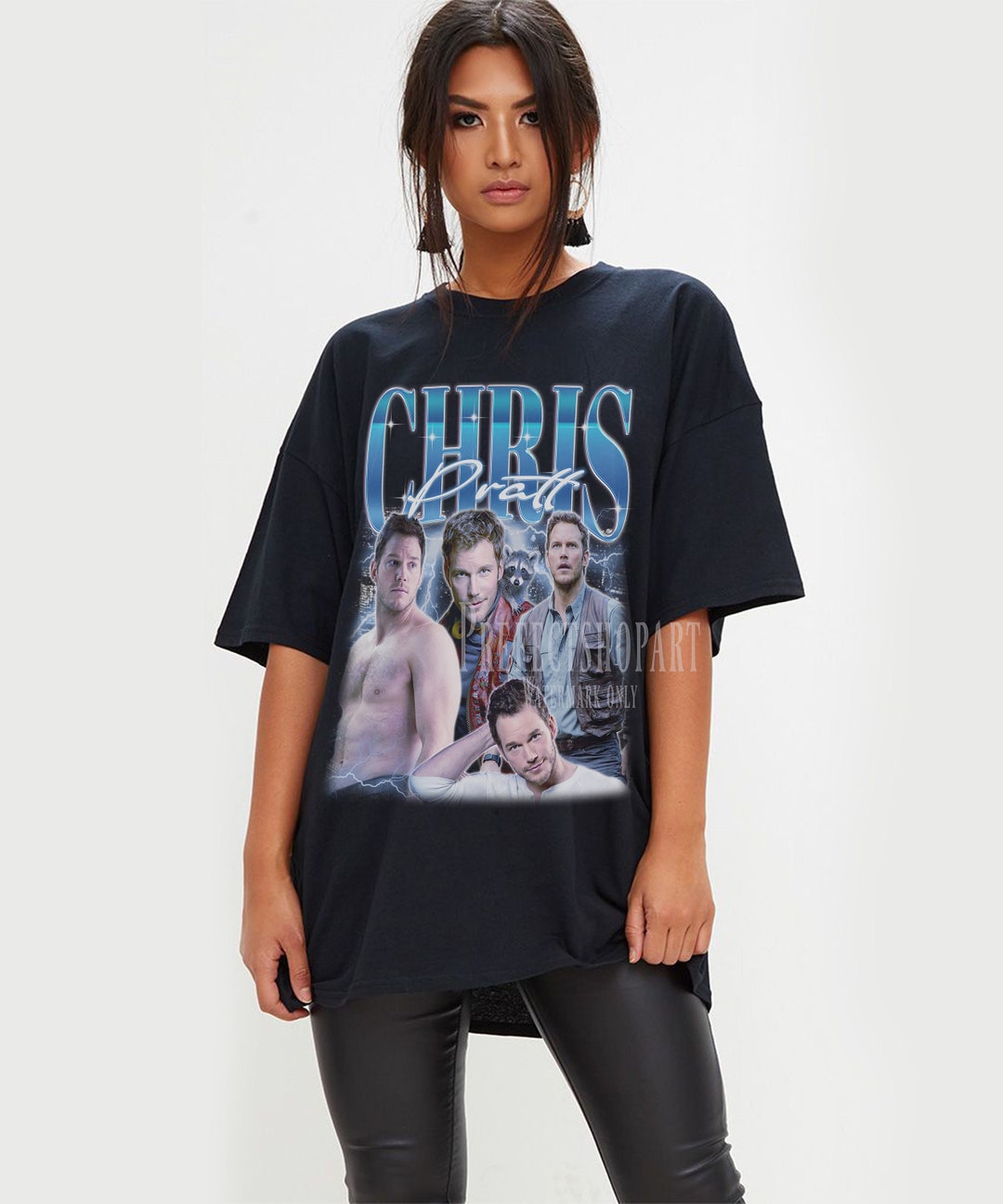 CHRIS PRATT Shirt, Chris Pratt Vintage T-shirt, Funny Chris Pratt Actor ...