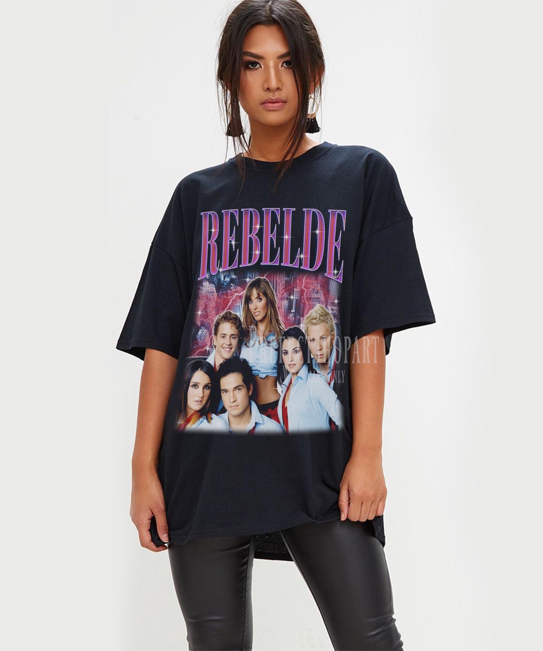 Rebelde Shirt, Rebelde Homage Tshirt, Rebelde Fan Tees, Rebelde Retro ...