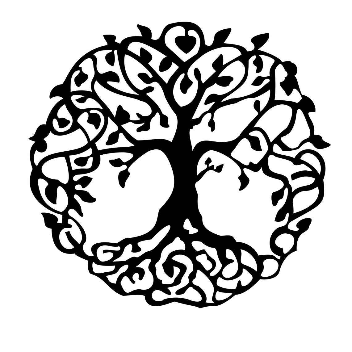 Tree of Life Monogram - Etsy