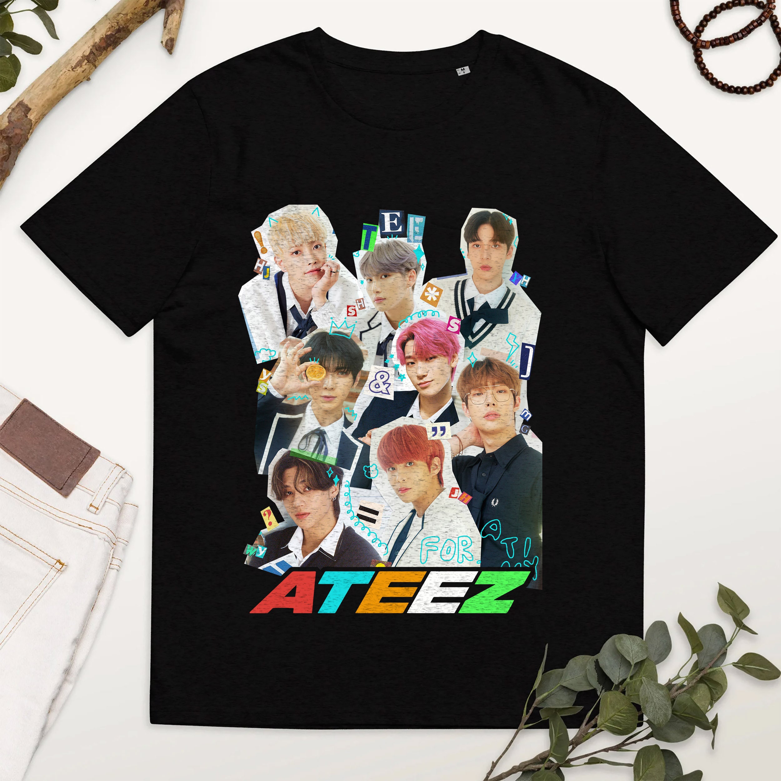 Retro Ateez Official Shirt, Ateez Vintage Shirt, Ateez Idol Shirt, Kpop ...