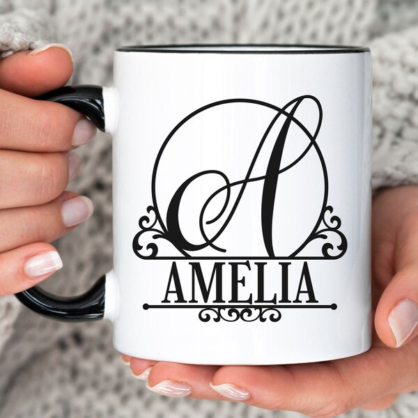 Monogram Mug - Etsy