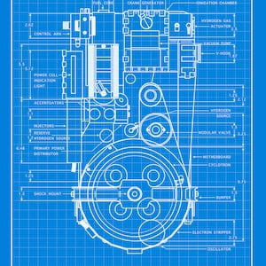 Ghostbusters Blueprint: Proton Pack - Etsy