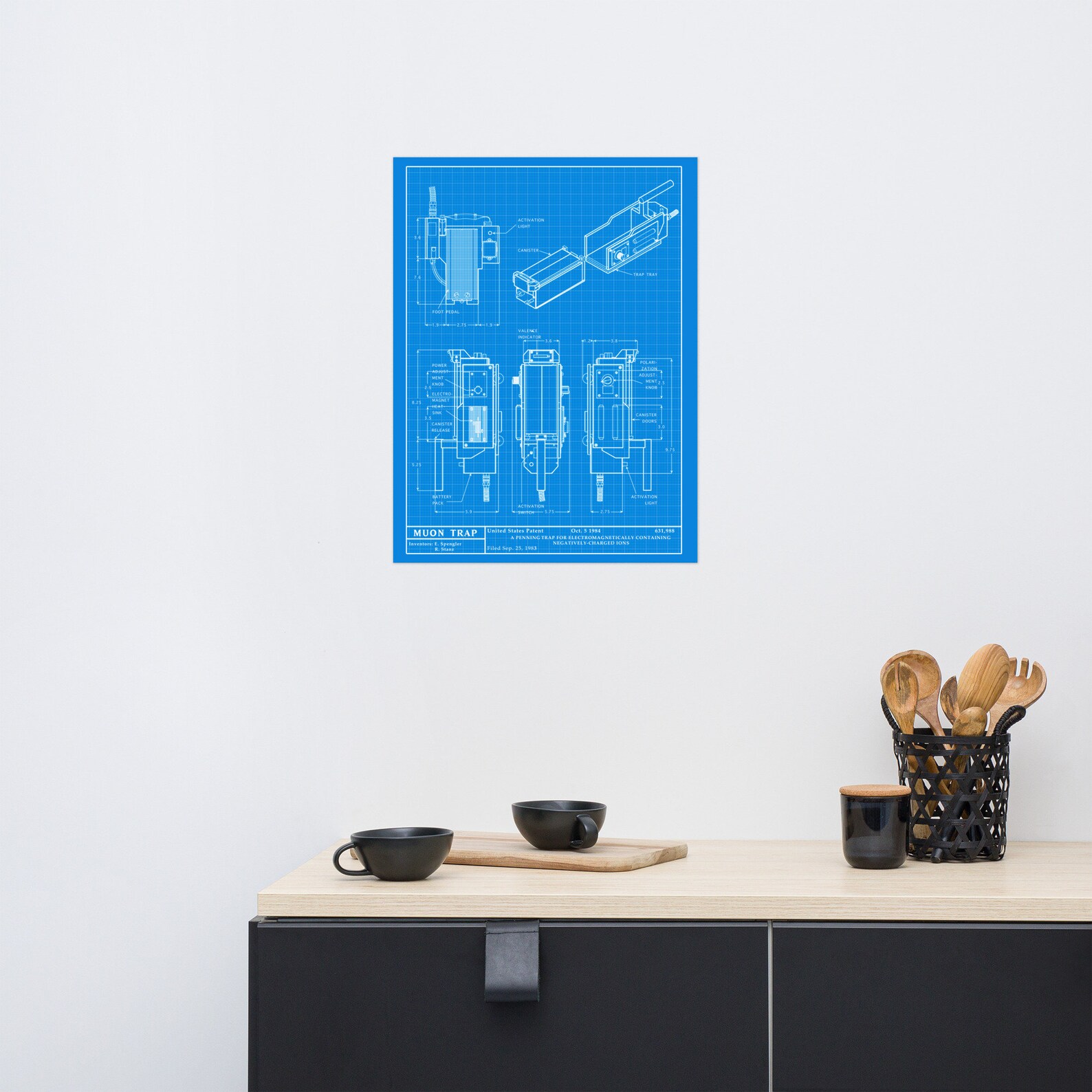 Ghostbusters Blueprint: Ghost Trap - Etsy