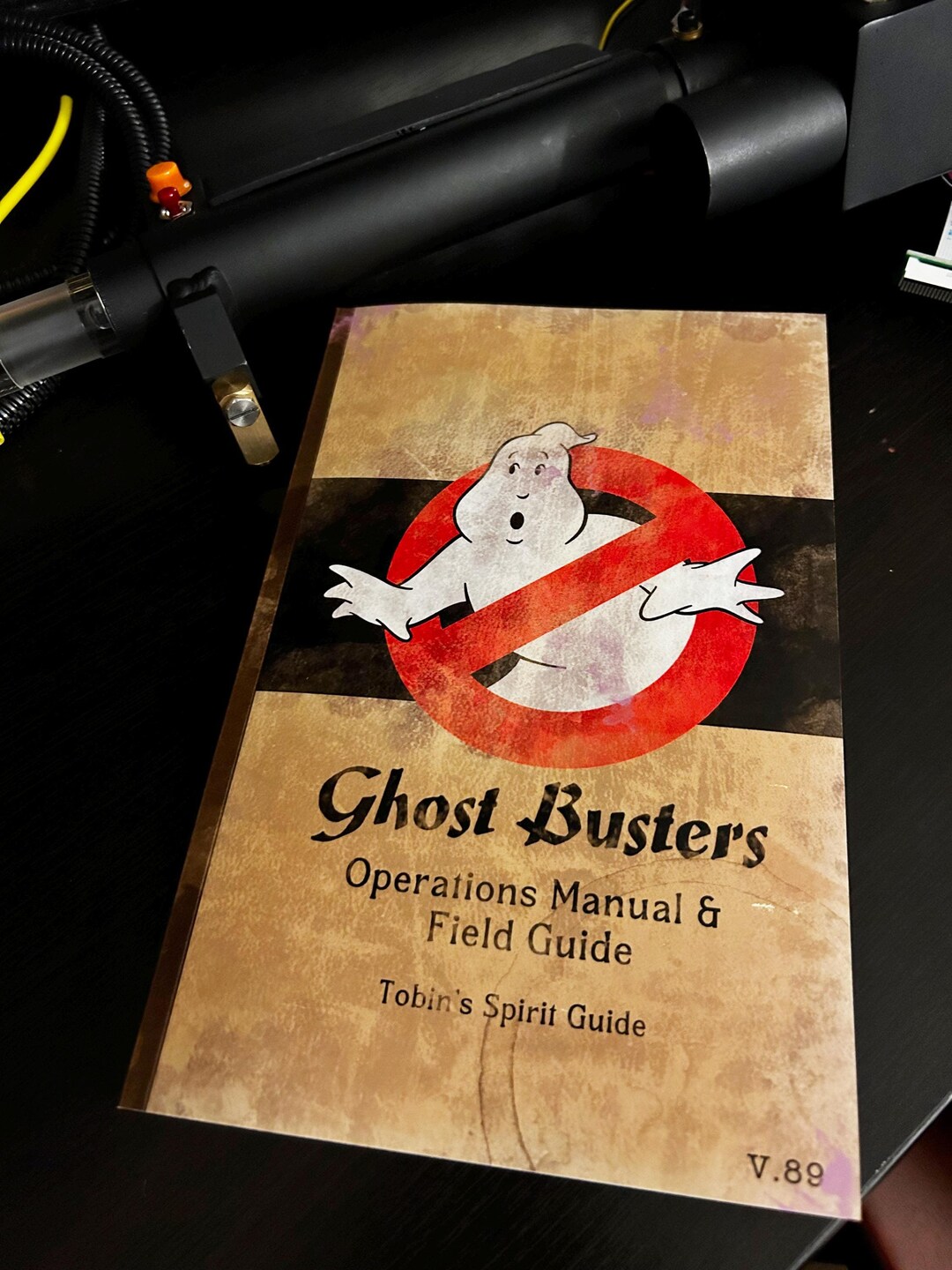 Ghostbusters Operation Manual & Field Guide (V. 89) - Etsy