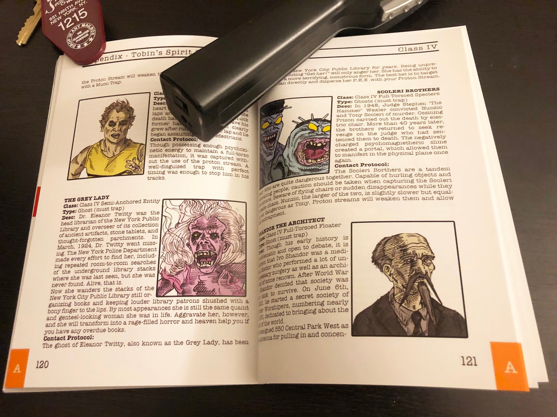 Ghostbusters Operation Manual & Field Guide - Etsy