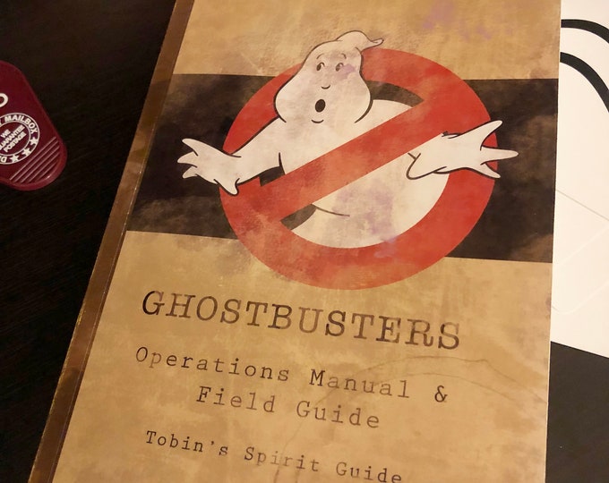 Ghostbusters Operation Manual & Field Guide V. 89 - Etsy
