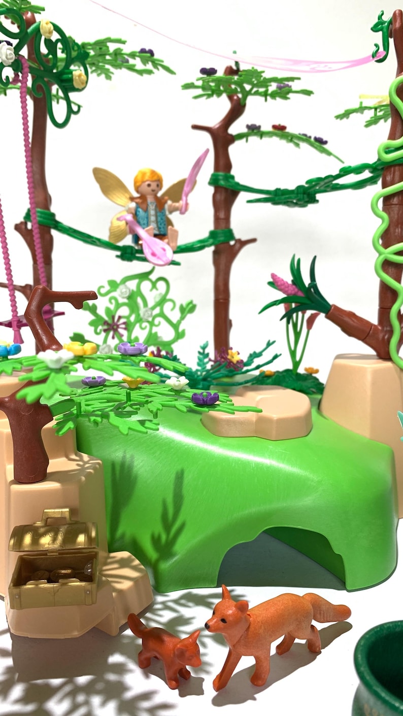 Playmobil Magical Fairy Garden 9132 / Large Set ! / Fairies and ...