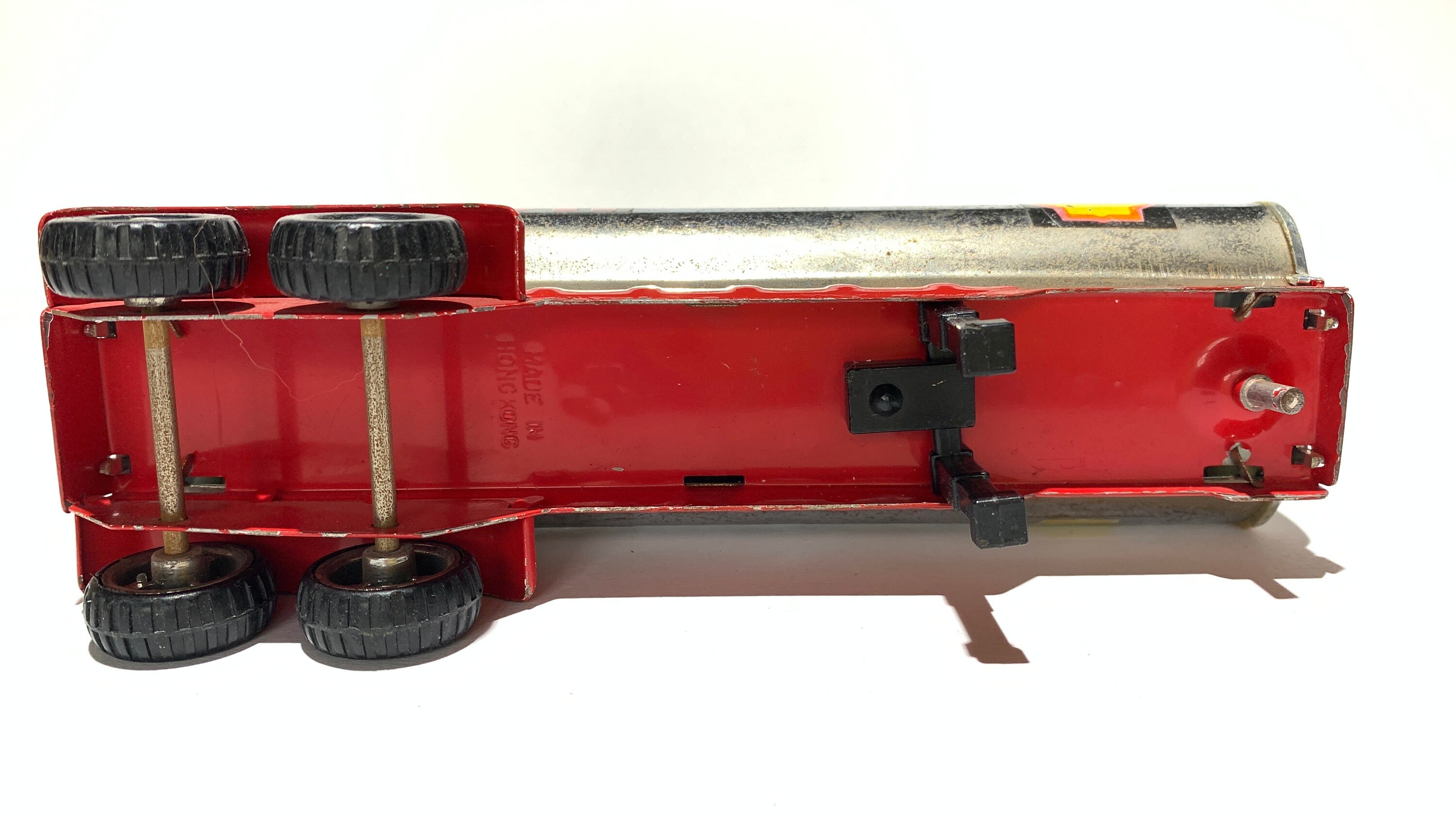 Shell Tanker Truck Tin Toys Camion Benne / LKW Shell / Tin Toys Shell ...