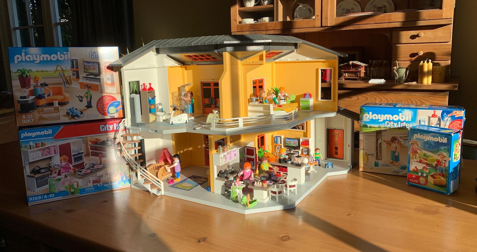 Playmobil Modern House Villa Casa 9266 Kitchen 9269 Bathroom 9268 ...