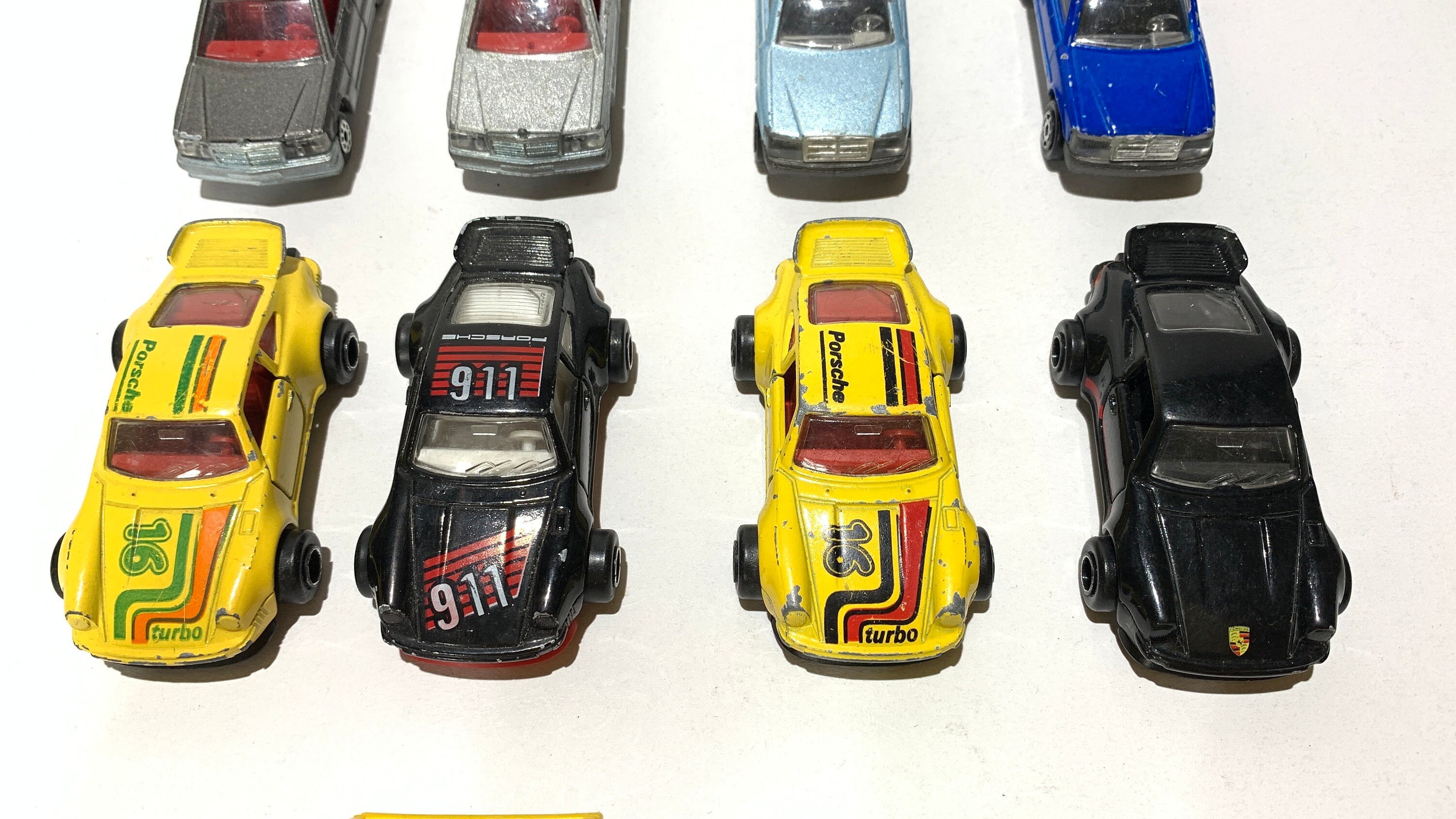 Majorette Porsche & Majorette Mercedes Model Cars / Die Cast Collection ...