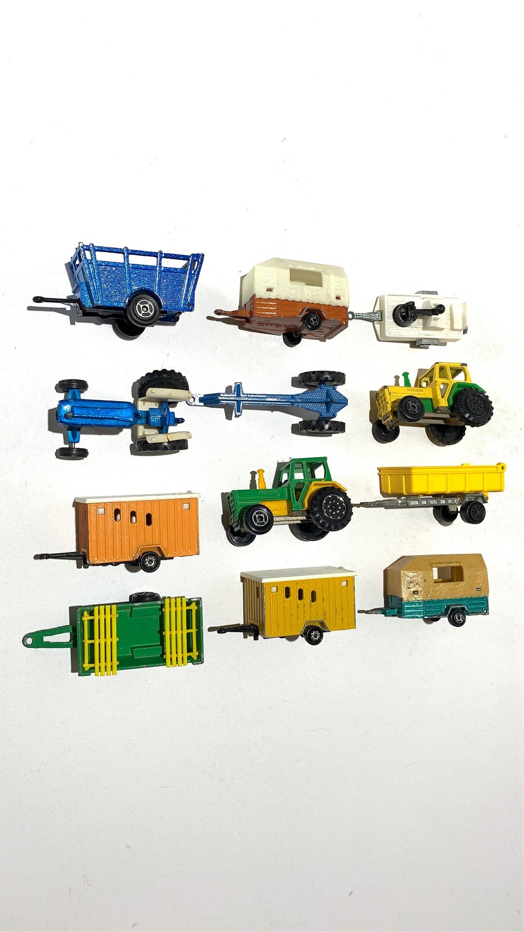 Majorette Model Cars / Tractors and Trailers / Diecast 1/64 / 12 ...
