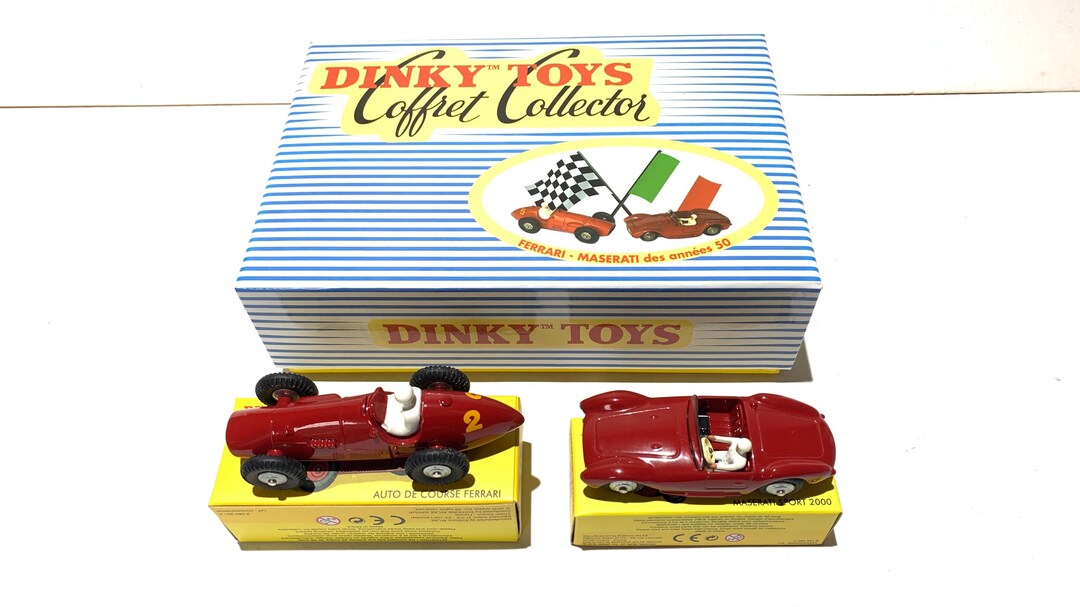Ferrari + Maserati Dinky Toys - Coffret Collector / Model Cars ...