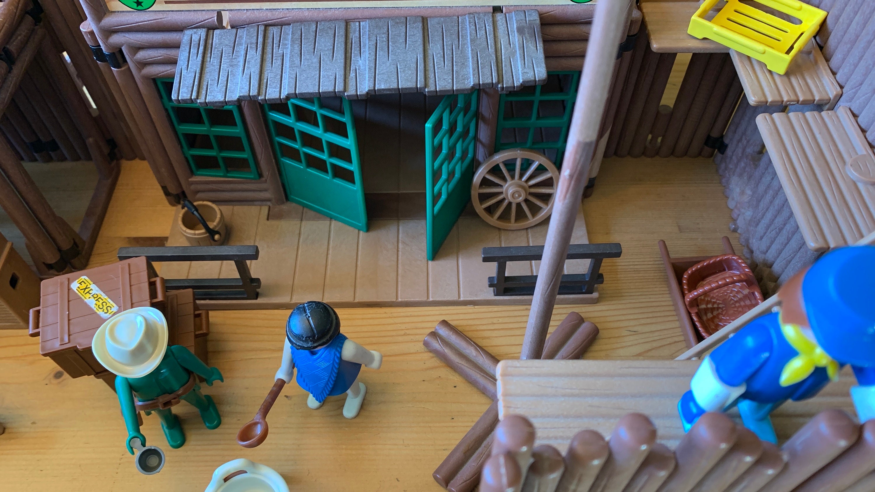 Playmobil Fort Randall 3419 1980 Western Civil War Vintage Toys / With ...