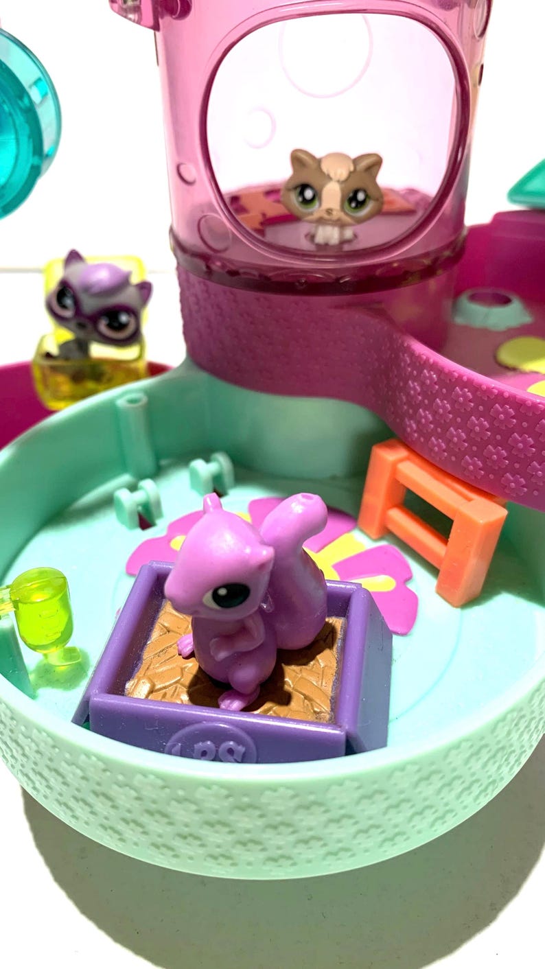 Littlest Pet Shop Teeniest Tiniest Play Set Deluxe LPS / Hasbro Toys ...