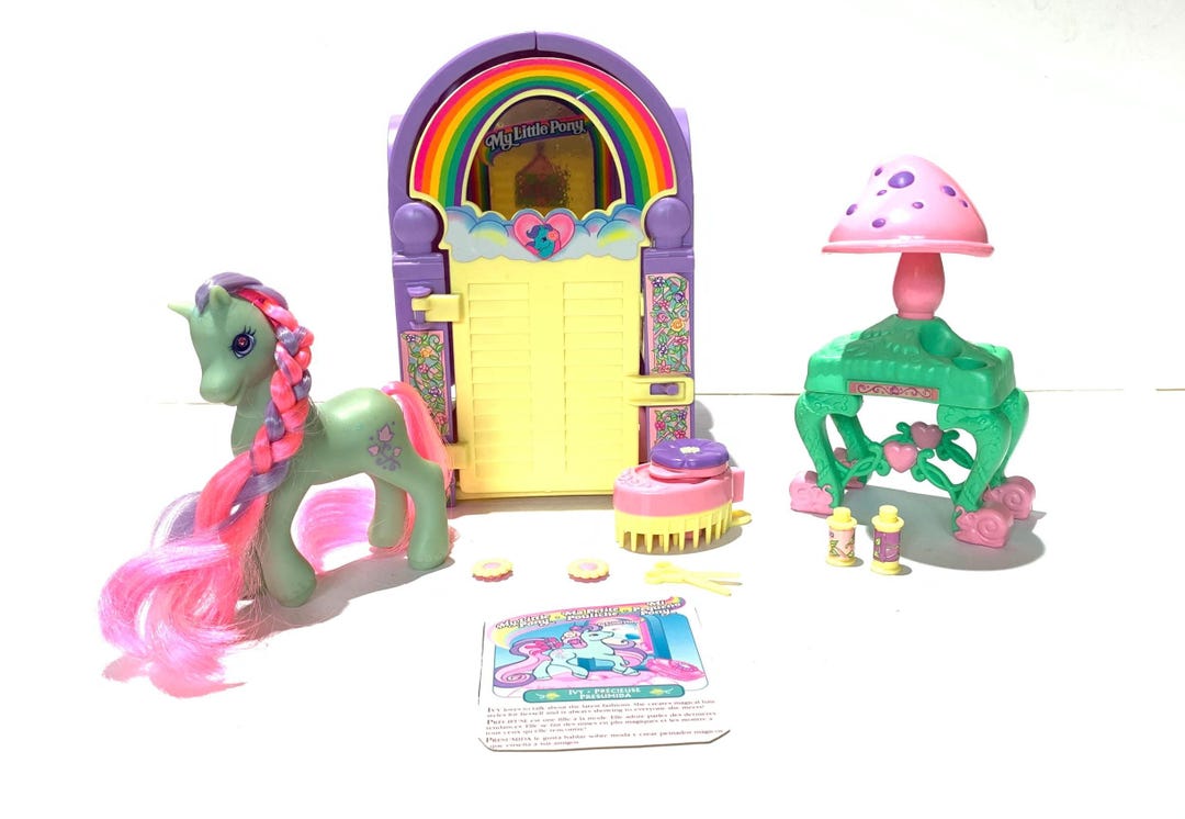 Vintage My Little Pony G2 / My Pretty Parlor PLAYSET With Ivy 90s Toy ...