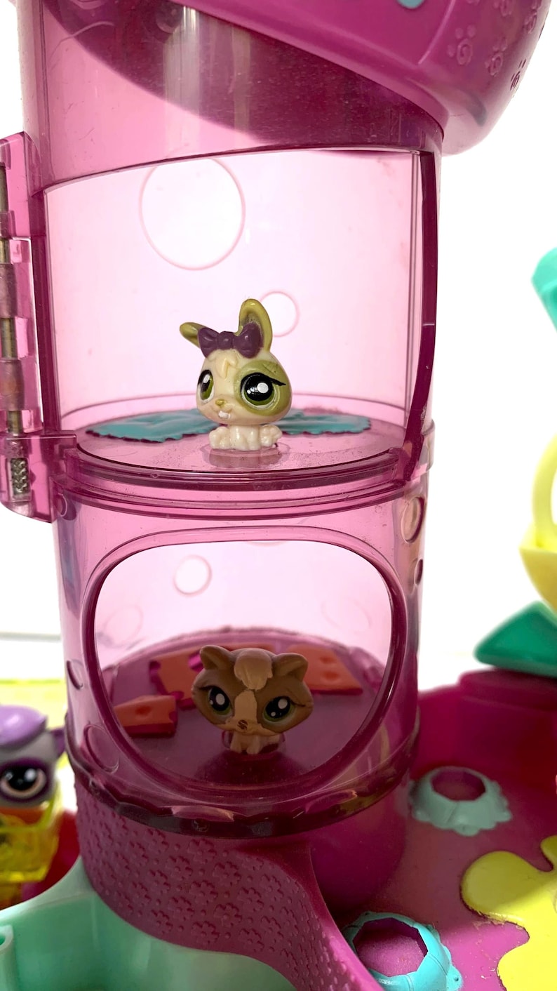 Littlest Pet Shop Teeniest Tiniest Play Set Deluxe LPS / Hasbro Toys ...