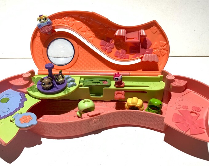 Littlest Pet Shop Teeniest Tiniest Pencil Case LPS / School Set ...