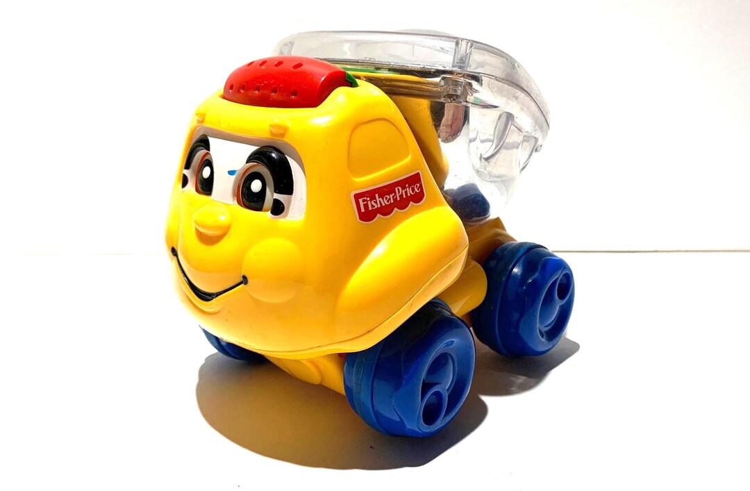 Fisher Price Vintage Roll-along Truck / Toddler Toys / Baby Toy ...