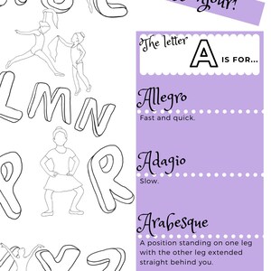 ABC, Dance With Me! Module I: A,B,C,D, Review Week ABCD (5 Weeks) - Etsy