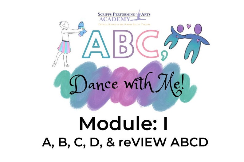 ABC, Dance With Me! Module I: A,B,C,D, Review Week ABCD (5 Weeks) - Etsy