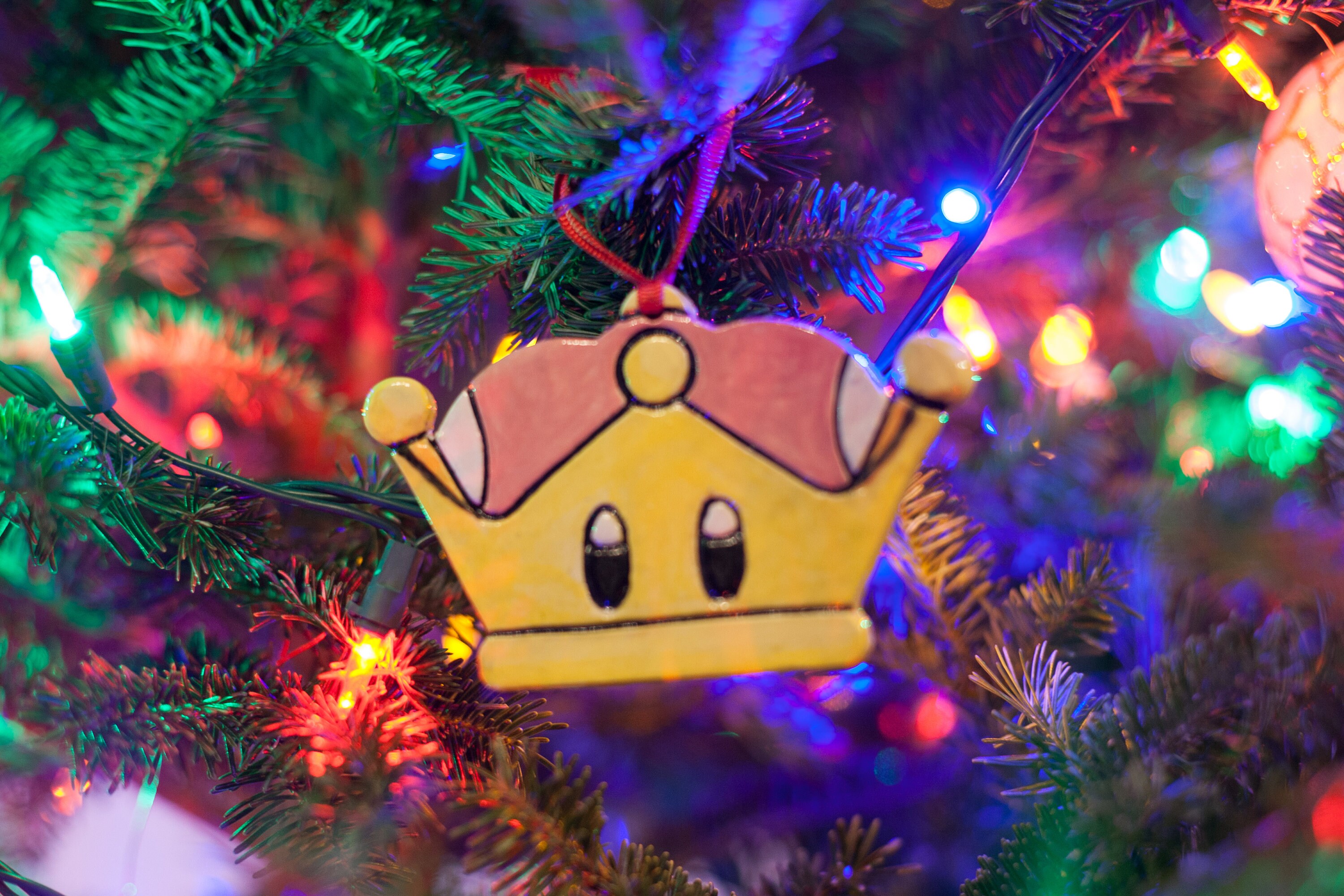 Super Mario Inspired Christmas Ornaments - Etsy