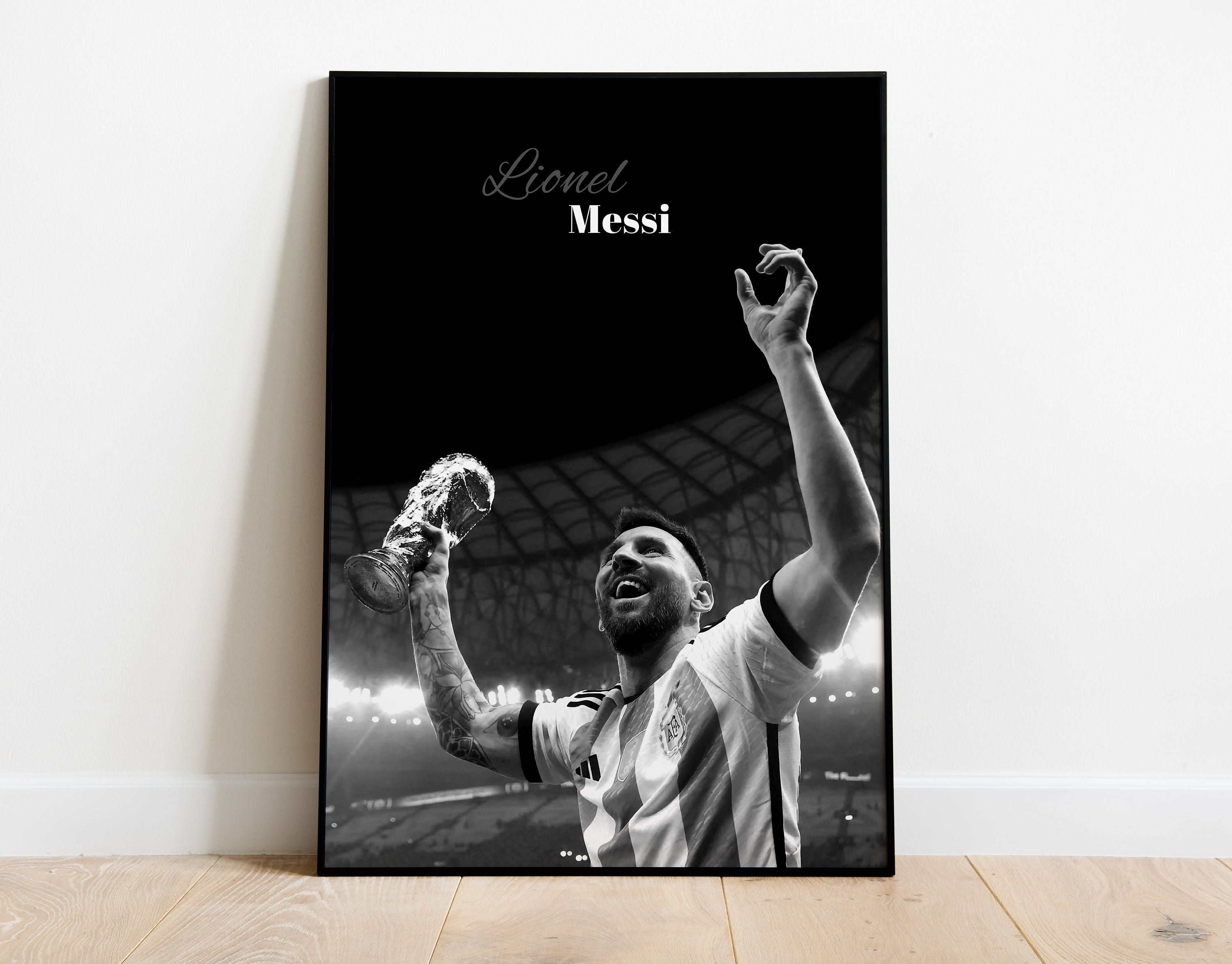 Lionel Messi World Cup Poster, Messi Poster