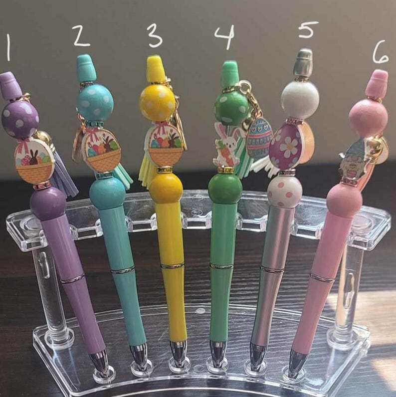 Custom Beaded Pens - Etsy