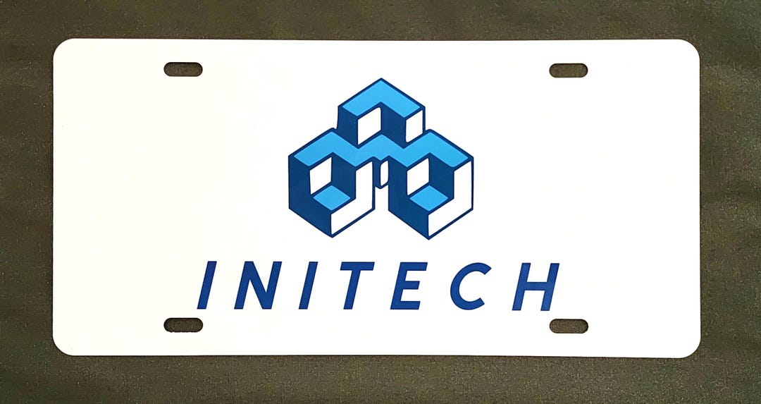 Office Space - Initech License Plate - Etsy