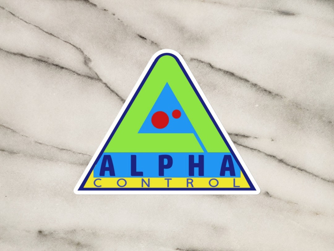 Lost in Space Alpha Control Sticker - Etsy
