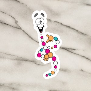 Jurassic Park Mr. DNA Sticker - Etsy