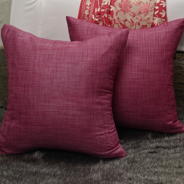 Magenta Pillow - Etsy