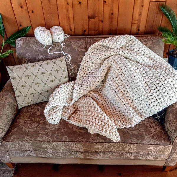 Crochet Lap Throw - Etsy