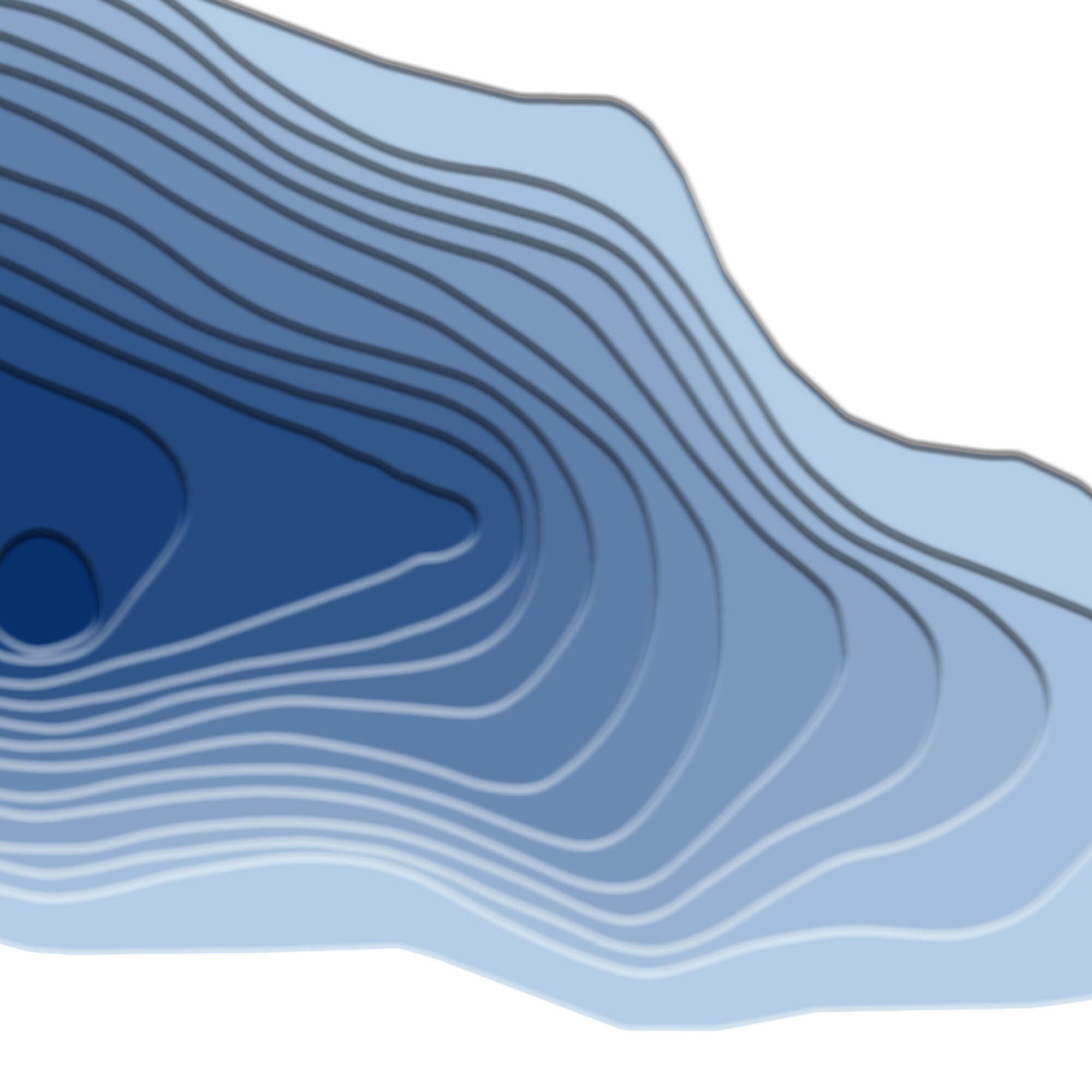 Skeleton Lake Alberta Bathymetric Map Print - Etsy