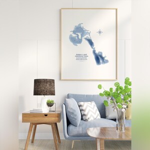 Emma Lake Saskatchewan | Lake Map | Bathymetric Map | Custom Lake Map ...