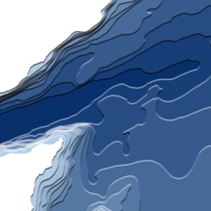Lake Simcoe Ontario | Bathymetric Map | Print Poster | Custom Lake Map ...