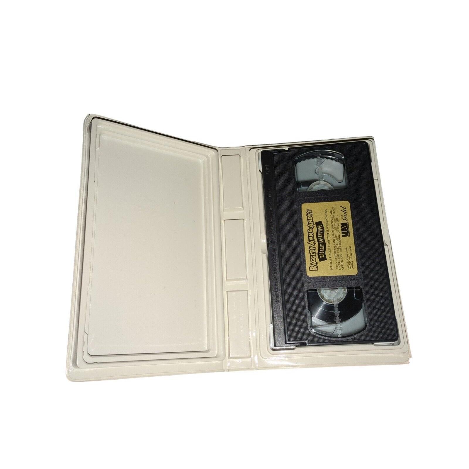 UAV GOLD Raggedy Ann & Andy's Holiday Adventure VHS Clamshell Case ...