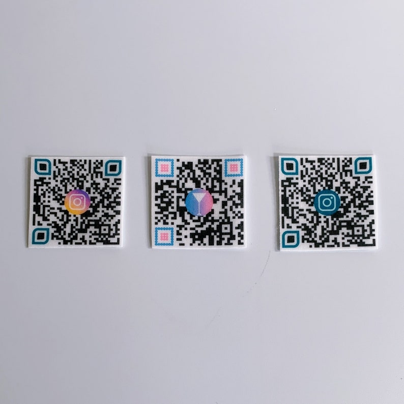 Edible QR Code Cocktail Toppers, Wafer Paper Garnishes - Etsy