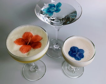 50 Edible Cocktail Toppers 2 Inch Valentines Day Garnishes Girls Night ...