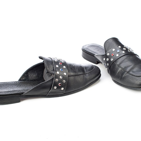 Leather Mules - Etsy