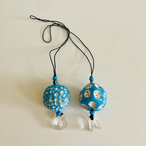 Set of 2 Essential Oil Car Clay Diffuser, Ceramic Ball Home Diffusers ...