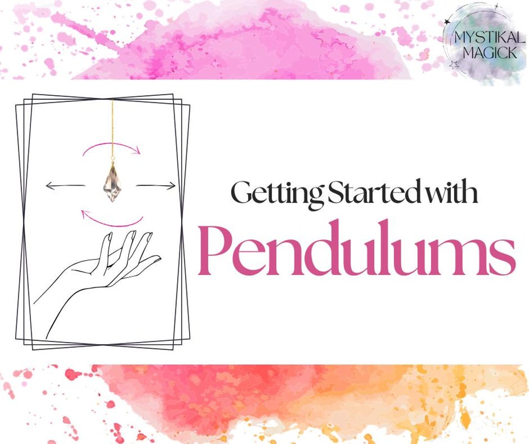 Getting Started With Pendulums Course Instant Download - Etsy