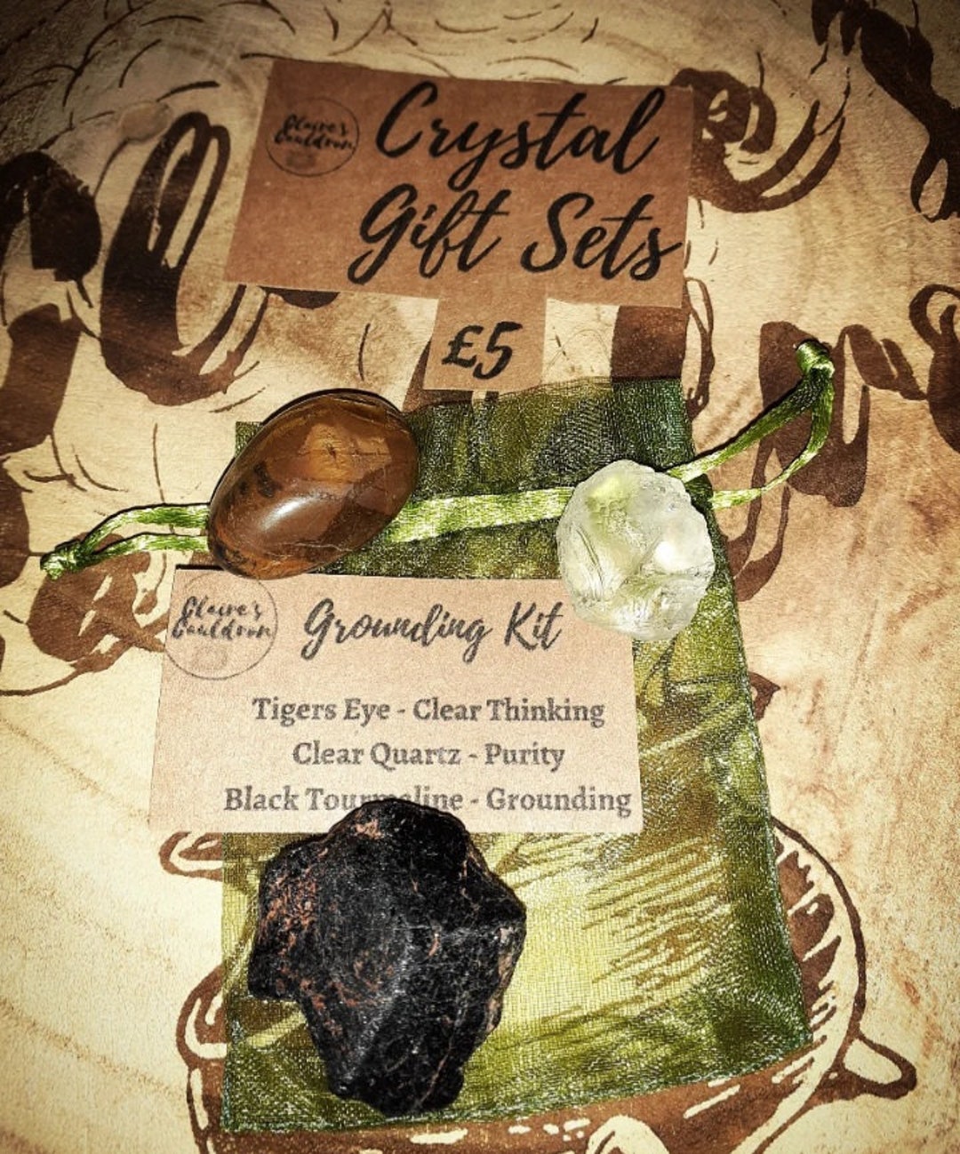 Grounding Crystal Kit - Etsy