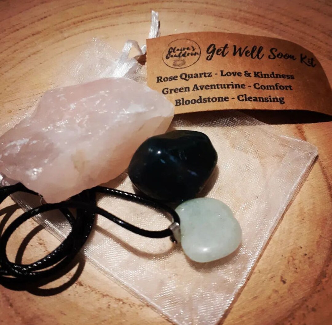 Get Well Soon Crystal Kit - Etsy