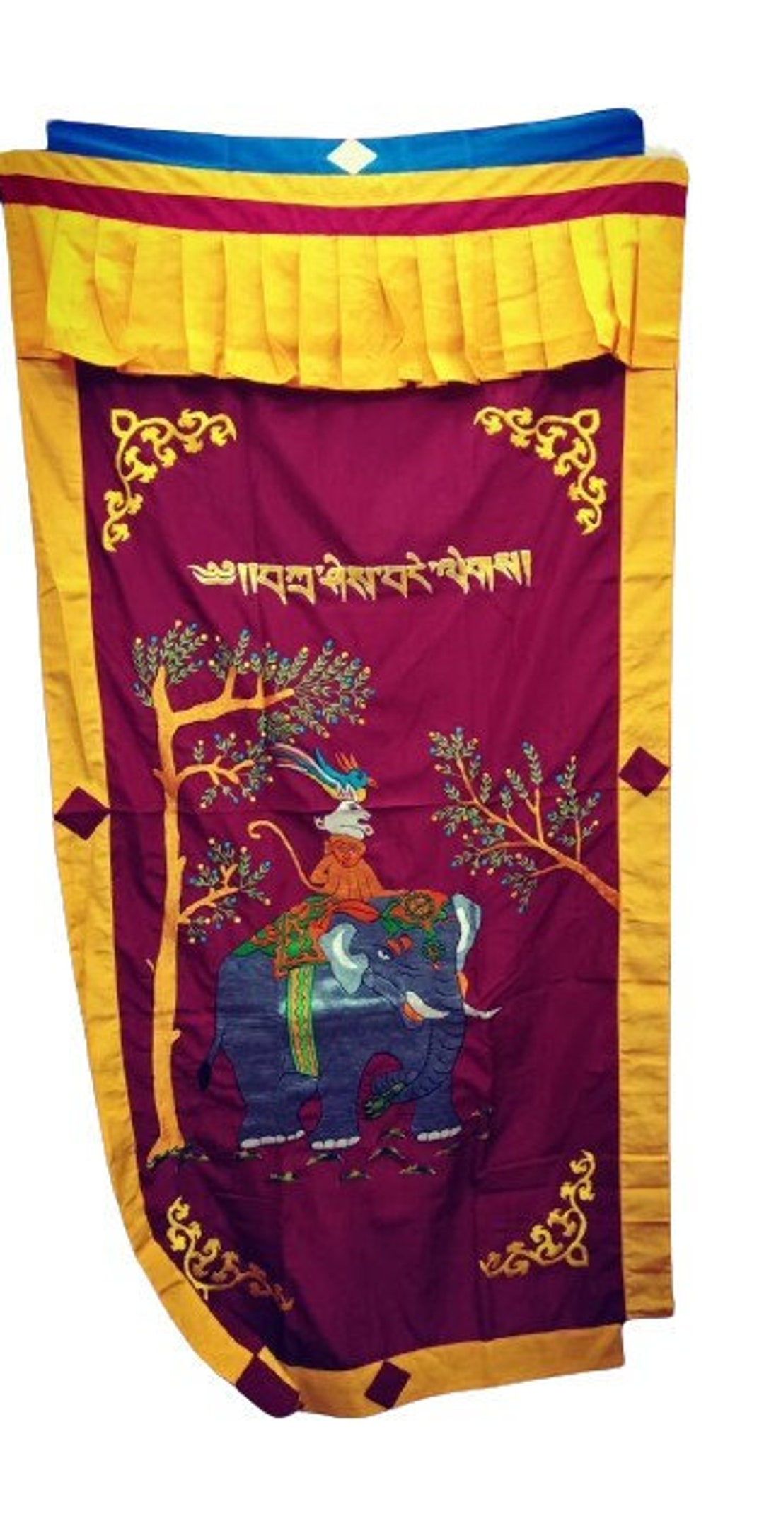 180 X 90 CM Tibetan Monastery Door Curtain With Different Embroidered ...