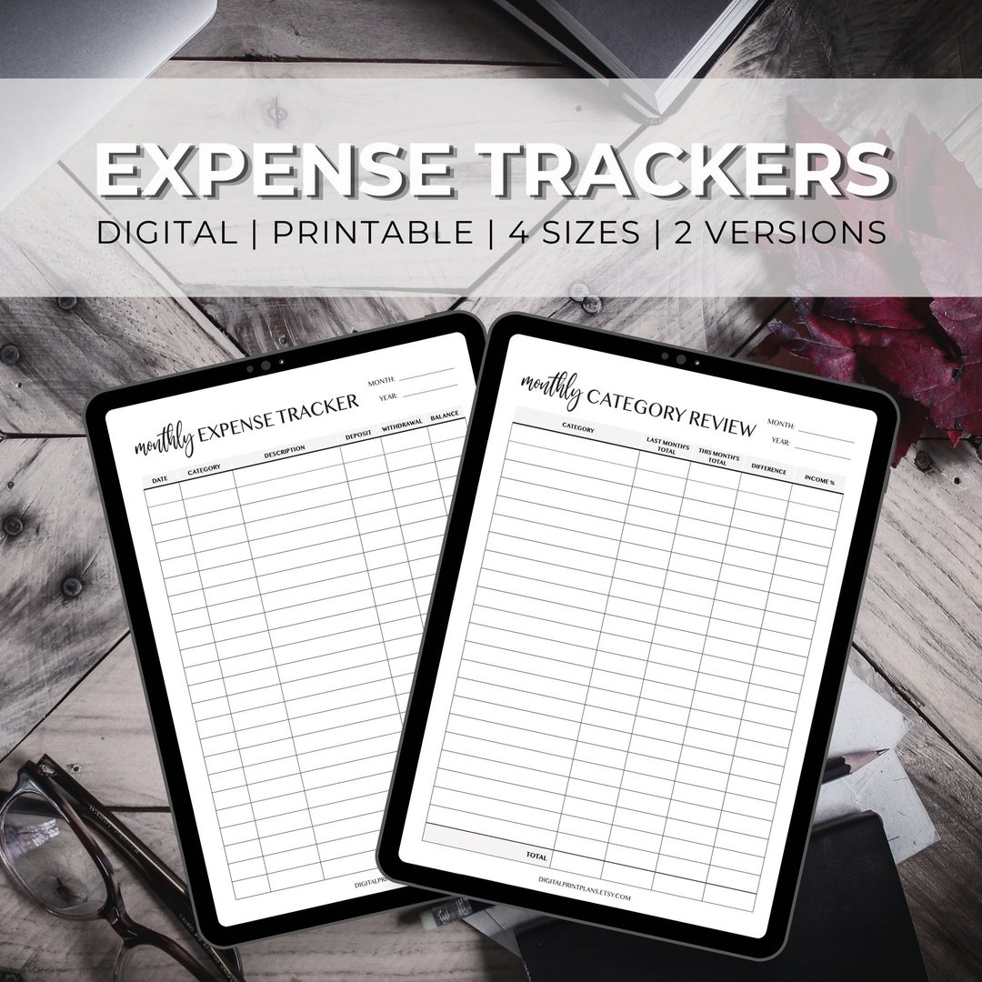 Expense Tracker | Business Expense Tracker | Daily Expense Log ...