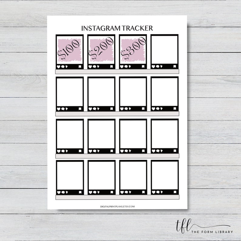 Minimalist Instagram Tracker | Social Media Tracker | Instagram ...