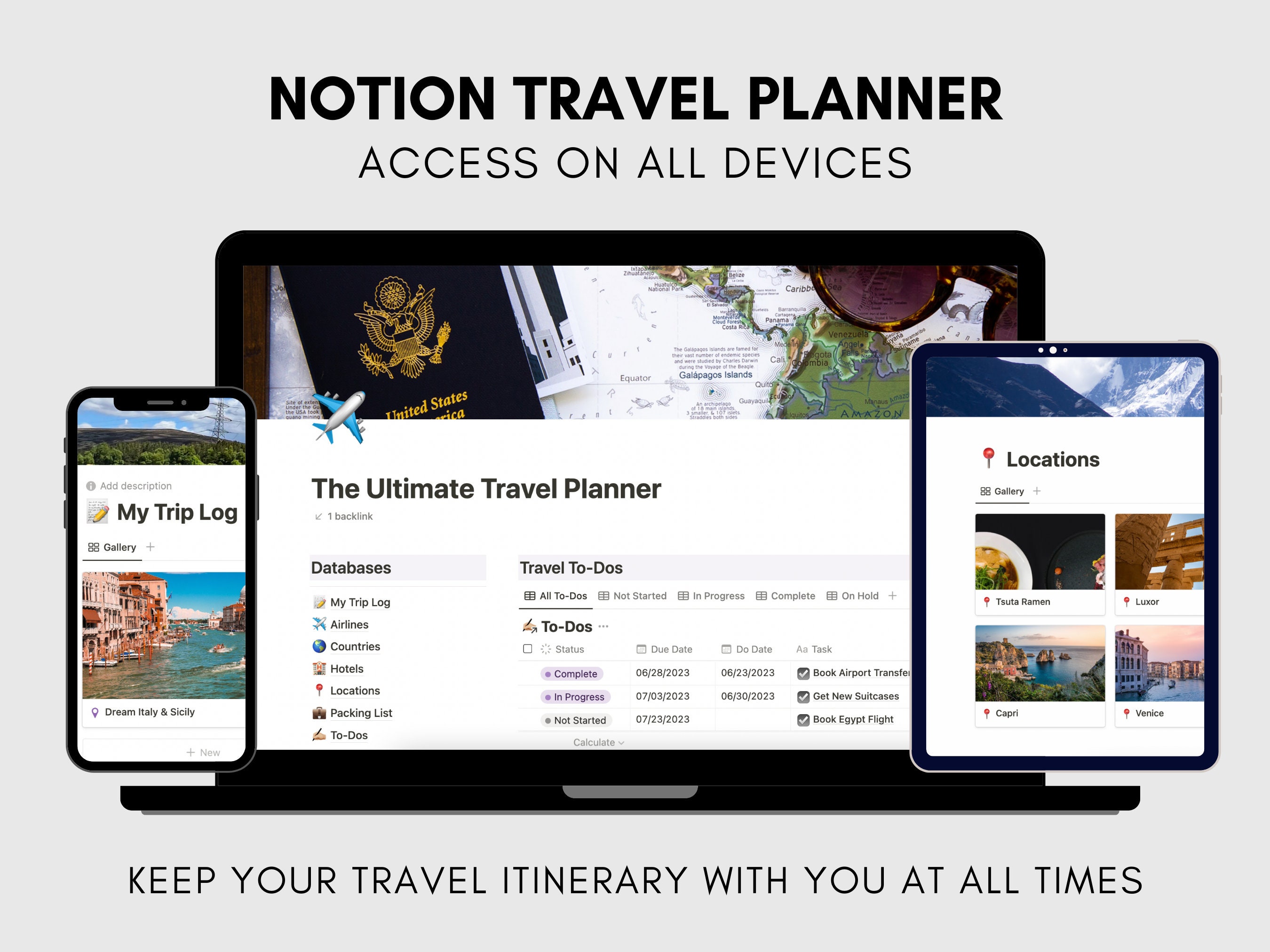 Notion Travel Planner Notion Template Notion Dashboard All in One ... Notion Travel Planner Notion Template Notion Dashboard All in One ...